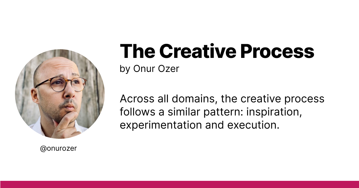 The Creative Process | Onur Ozer